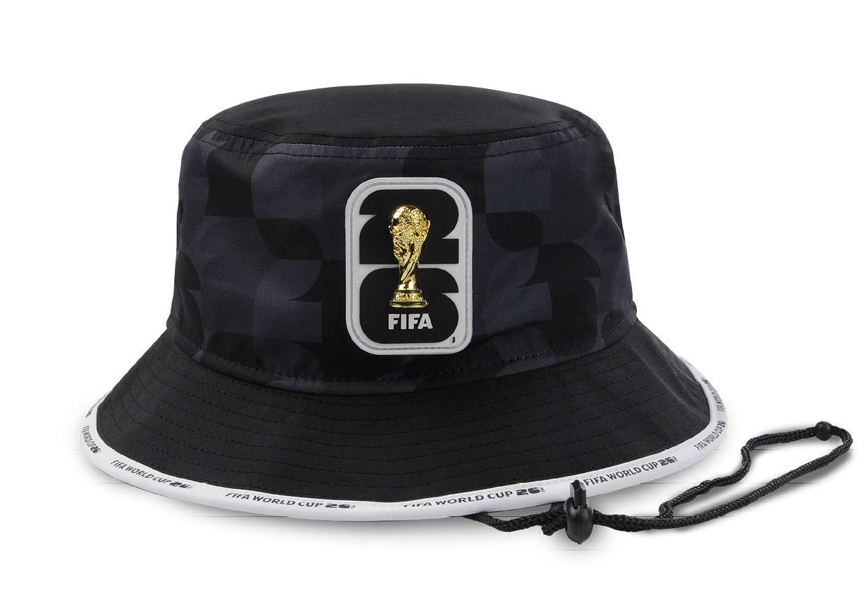 FIFA World Cup 2026™ Grayscale 26 Pattern Premium Bucket Hat – Soccer ...
