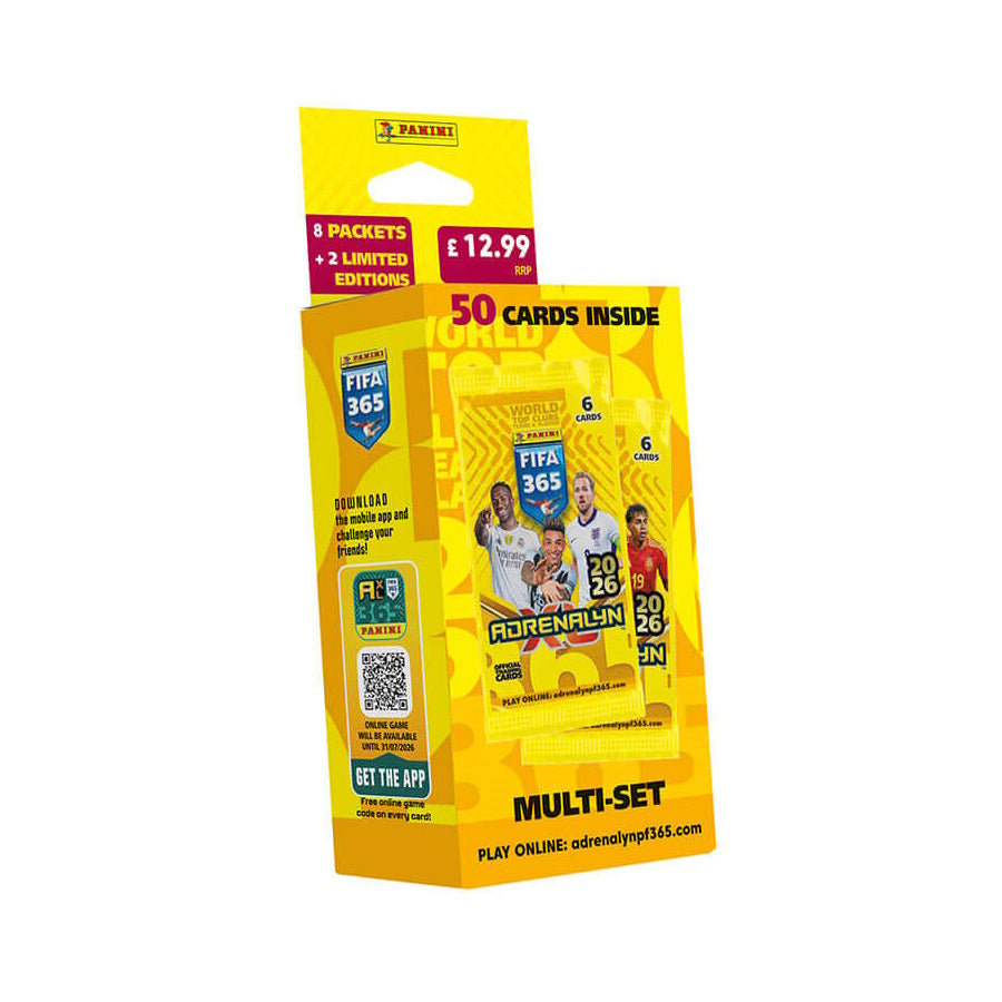 Panini 2025-26 Adrenalyn XL FIFA 365 Cards Blaster Box (50 Cards ...